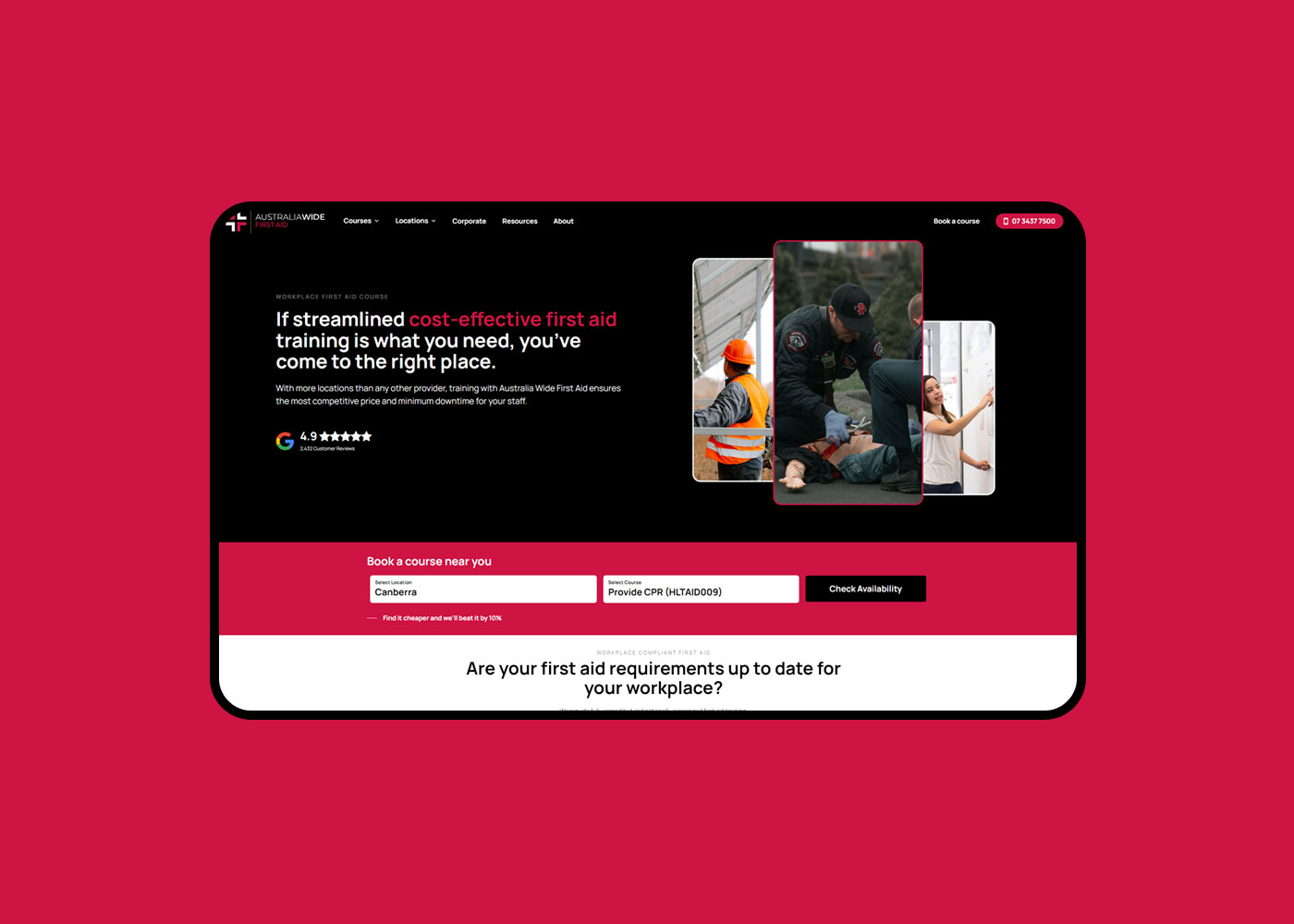 Case Study: Australia Wide First Aid | Brisbane Agency